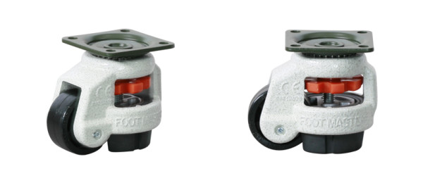GD-40 Series | Leveling Casters | FOOT MASTER & Caster & Wheels | G-DOK